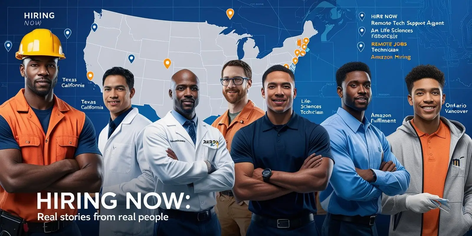 Hiring Now Across North America 2025 | AI-Powered Job Matching