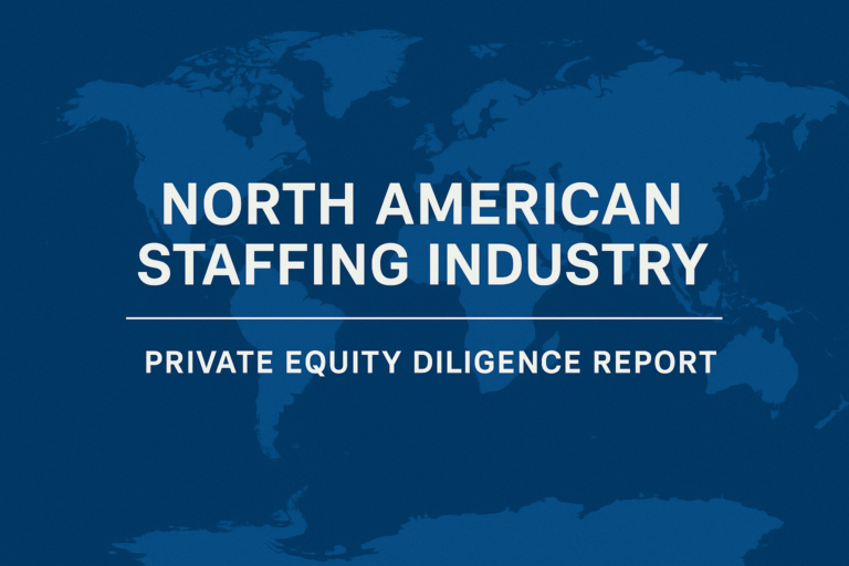 North American Staffing Industry: Private Equity Diligence Report - IT ...